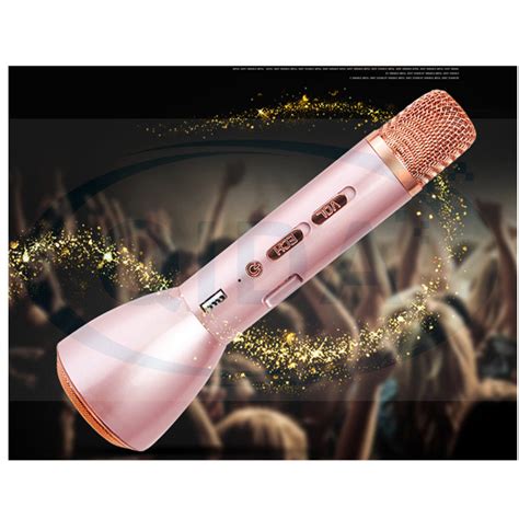 Wholesale Bluetooth Wireless Portable Mini Microphone Karaoke Speaker Mic Bluetooth Microphone