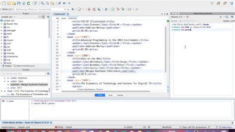 Unstructured Databases And Xml Xquery Operatori Youtube
