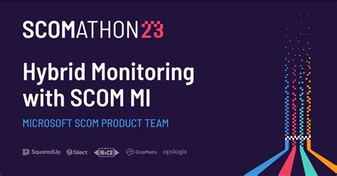 Scomathon On Linkedin Microsoft Scom Monitoring Scommi