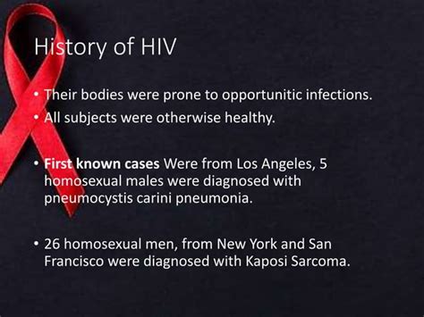 Tracing The History Of Hiv Exploring Controversial Points Ppt
