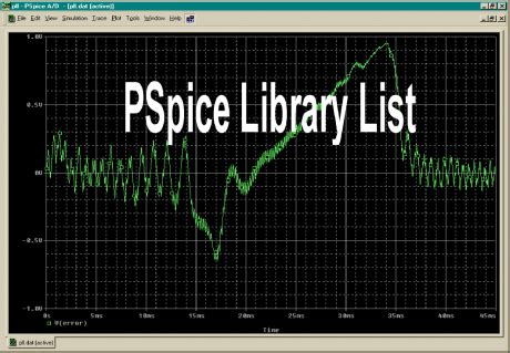 PSpice Libraries Archives YouSpice