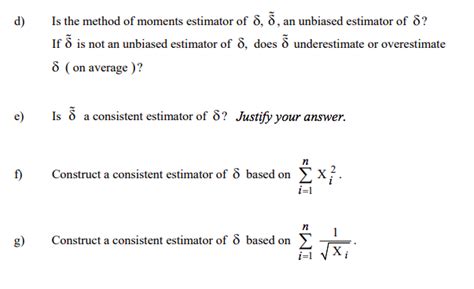 Solved 1 Let Xix2 Xn Be A Random Sample From The