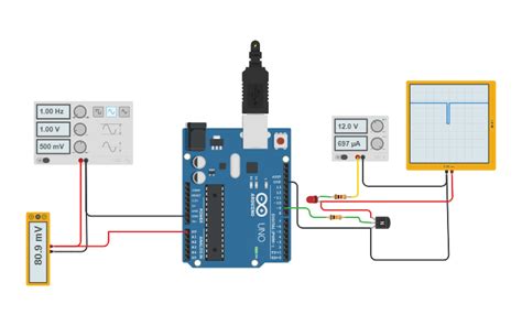 Circuit Design Examen Del Primer Bloque José Tapia Tinkercad