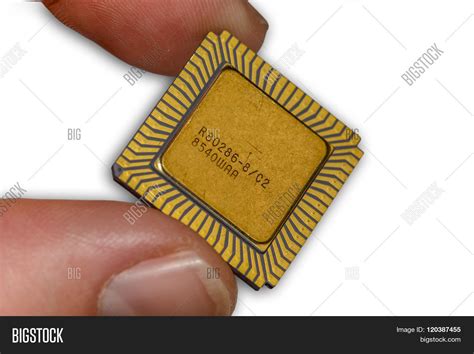 Vintage Cpu Between Image And Photo Free Trial Bigstock