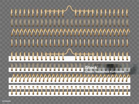 골드 노트북 나선형 사실적인 페이지 바인딩 요소 종이 달력을 뒤집습니다 3d 카피북 시트 가 고정됩니다 스크랩북 북바인더 메모장 및 계획자 클립 벡터 금속 패스너 세트