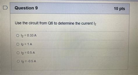 Solved Consider The Following Circuit And Determine The Chegg