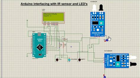Do Ir Sensor Interfacing With Arduino Nano On Proteus By Junaidahmad110