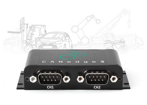 Canedge3 2x Can Bus Data Logger Sd 3g4g Gnssimu