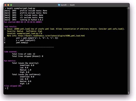Szabolcs T On Linkedin Python Security Coding Devops Opensource Bandit Securecoding