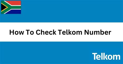 How To Check Telkom Number