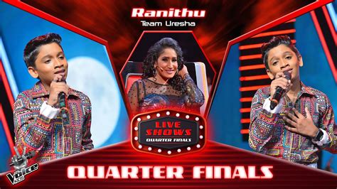 Ranithu Yuwen Adaraye Ulpatha Wu Amma ආදරයේ උල්පත වූ අම්මා Quarter Finals Youtube