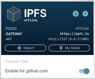 IPFS Companion Shows Offline But I Have IPFS Desktop Working Issue Ipfs Ipfs