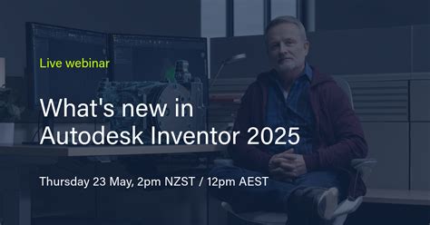 Register For Free Webinar What S New In Autodesk Inventor 2025