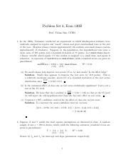 Problem Set4 2022 Solution Pdf Problem Set 4 Econ 120B Prof Yixiao Sun UCSD 1 In The 1980s