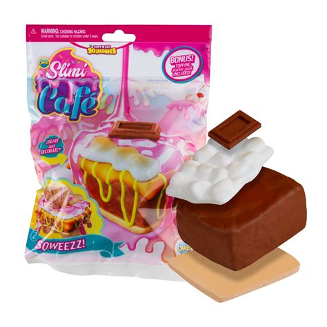 Orb Slimi Cafe Squishy Smore Brownie