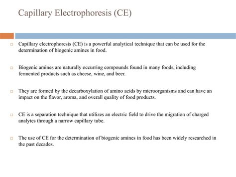 Determination Of Biogenic Amines Pptx
