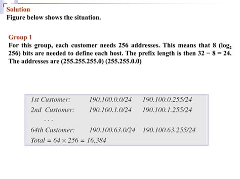 Subnetting Addressing Pdf Lectures For Networks Ppt