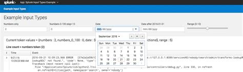 using html5 input types on splunk forms