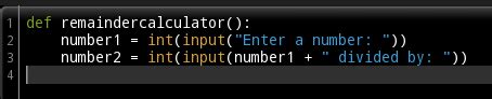 Simple Remainder Calculator In Python Trybotics