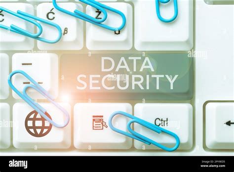 Sign Displaying Data Security Business Overview Confidentiality Disk
