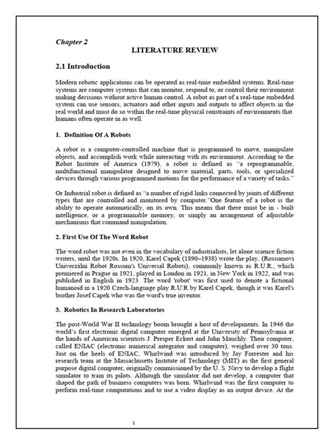Chapter 2 Pdf Automation Robotics