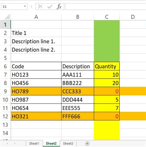 Excel Hide Unhide Rows With Zero Value Cells Or Blanks Across Multiple Sheets Stack Overflow