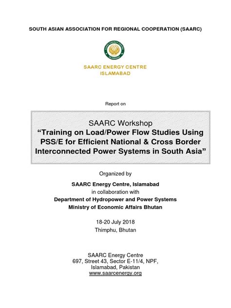 psse workshop pdf pdf simulation electrical grid