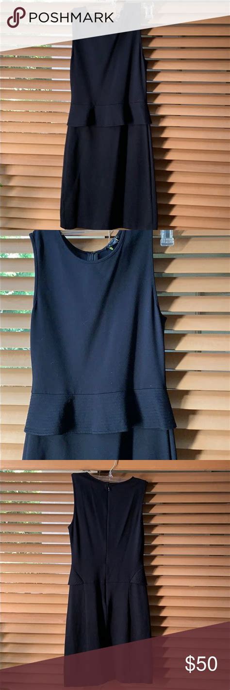 Theory Black Dellera Dress Black Sleeveless Dress Theory Dress