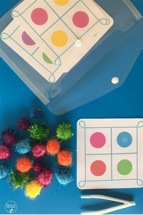 Color Matching Busy Box Teach Me Mommy