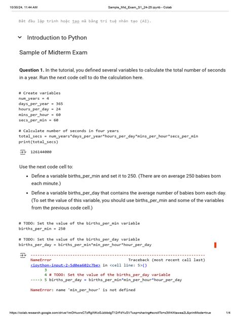 Sample Mid Exam S1 24 25ipynb Colab Pdf Area Anonymous Function