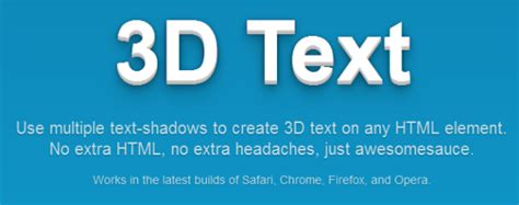 How To Make Your Text Look Awesome Using Css3 Heart Internet Blog Focusing On All Aspects Of