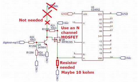Digital Logic Power Bank 4s Voltage Monitoring Using Cd4052 Electrical Engineering Stack