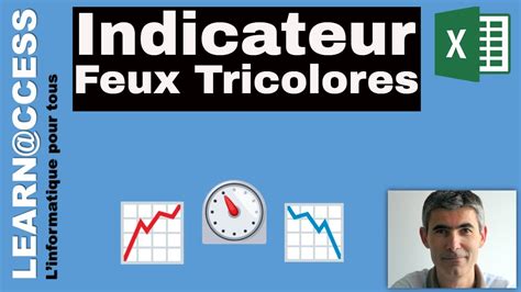 Excel Comment Créer Un Indicateur Type Feux Tricolores Youtube