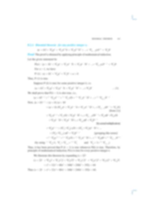 Solution Binomial Theoram Class 11 Basic Concept Studypool