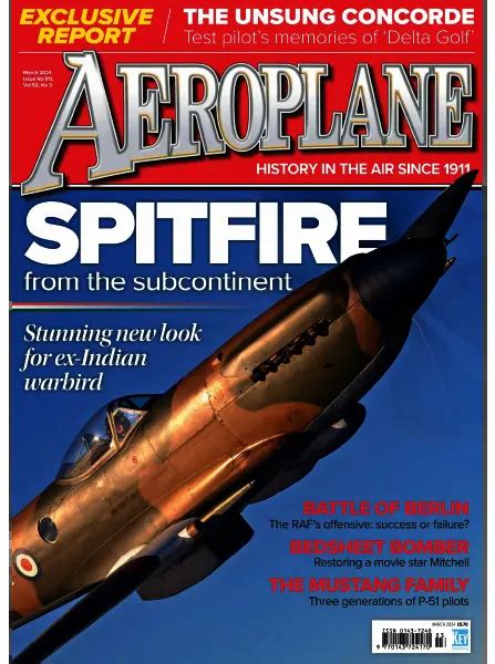 Aeroplane Issue 611 March 2024 Magazine PDF