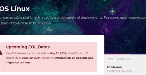 Centos Linux 7 生命周期今日正式结束，不会获得更新和安全补丁 腾讯新闻