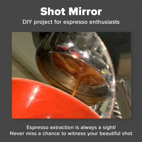 Promo Shot Mirror Cermin Espresso Kaca Portafilter Terbaik Diskon