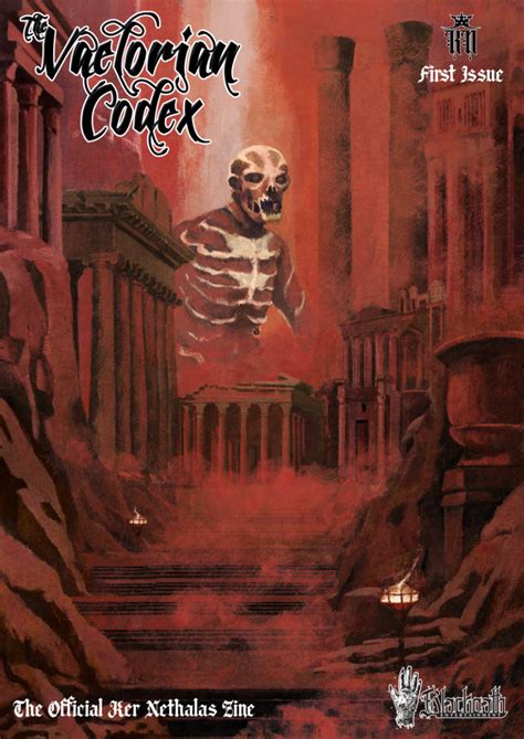 The Vaelorian Codex The Official Ker Nethalas Zine First Issue By Blackoath