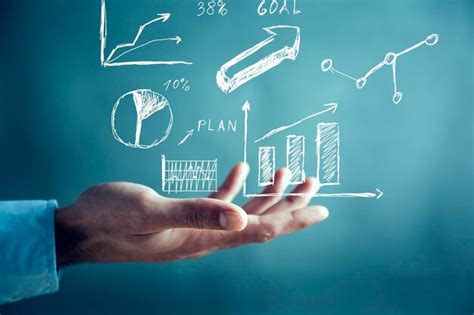 Premium Photo Data Analyst With Business Dashboard With Charts