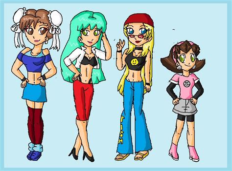 Capcom Girls Urban Wars Designs By Goddessprincesslulu On Deviantart
