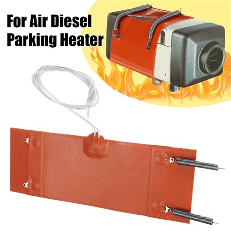 공기 디젤 자동차 히터용 12v 전기 난방 링 히터 매트 250x90mm 자동 필터 Aliexpress