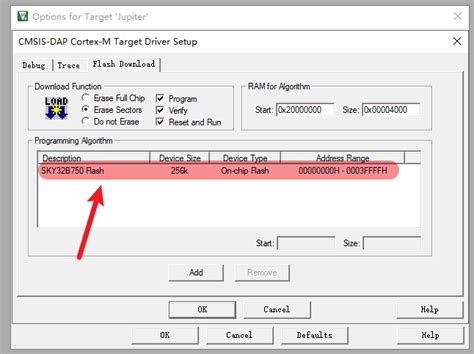 Dap Keil Cannot Load Flash Programming Algorithm可能的解决办法 Csdn博客