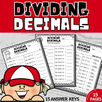 Decimals Worksheets BUNDLE Adding Subtracting Multiplying Dividing