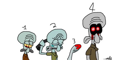 Some Red Mist Squidward Transformation By Jobro15 On Deviantart