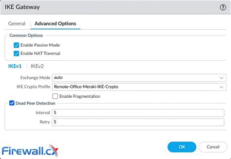 Complete Guide Configuring Ipsec Vpn Between Palo Alto Firewall And Meraki Mx Security Appliance