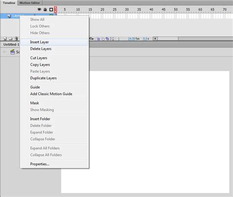 Working With Layers In Flash Geeksforgeeks