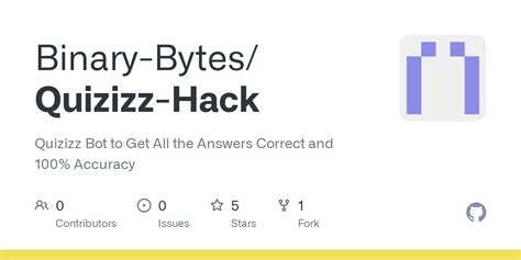 Github Binary Bytesquizizz Hack Quizizz Bot To Get All The Answers
