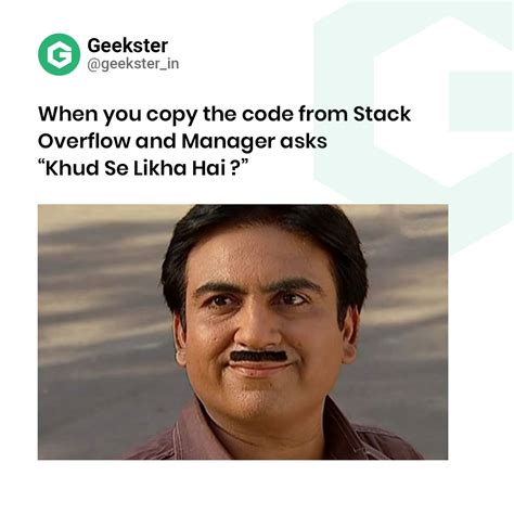 Geekster On Linkedin Comment Programmerslife Codehumor Geekster