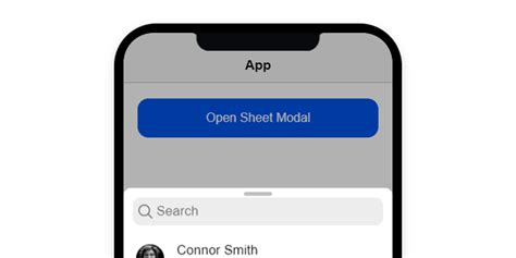 How To Open A Component Like A Sheet Modal Using Ionic 7 Dev Community