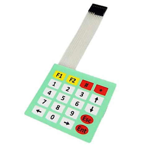 Buy Shokitech 4×5 Matrix Array 20 Key Membrane Switch Keypad Keyboard For Online At